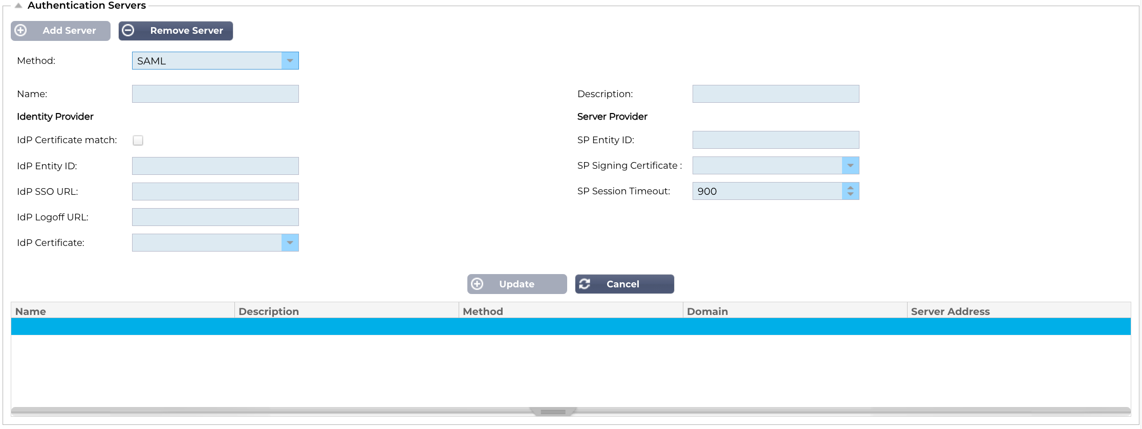 Authentication Servers
