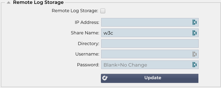 Remote Log Storage