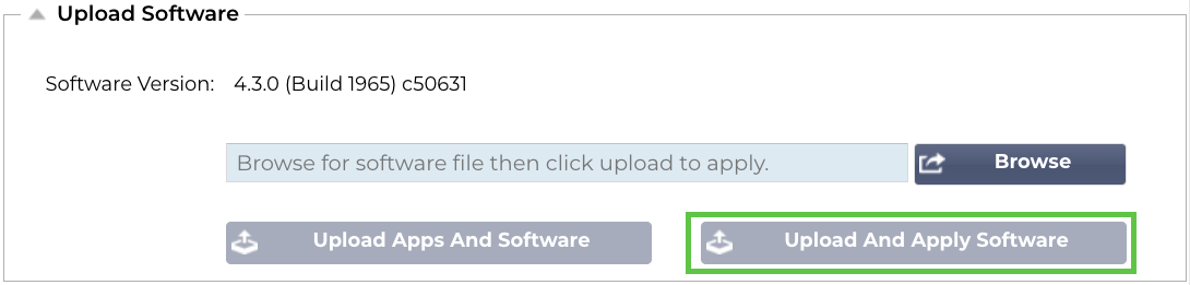Upload Software