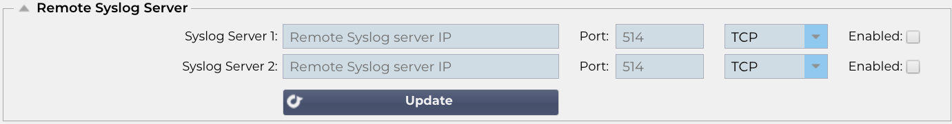 Servidor Syslog remoto